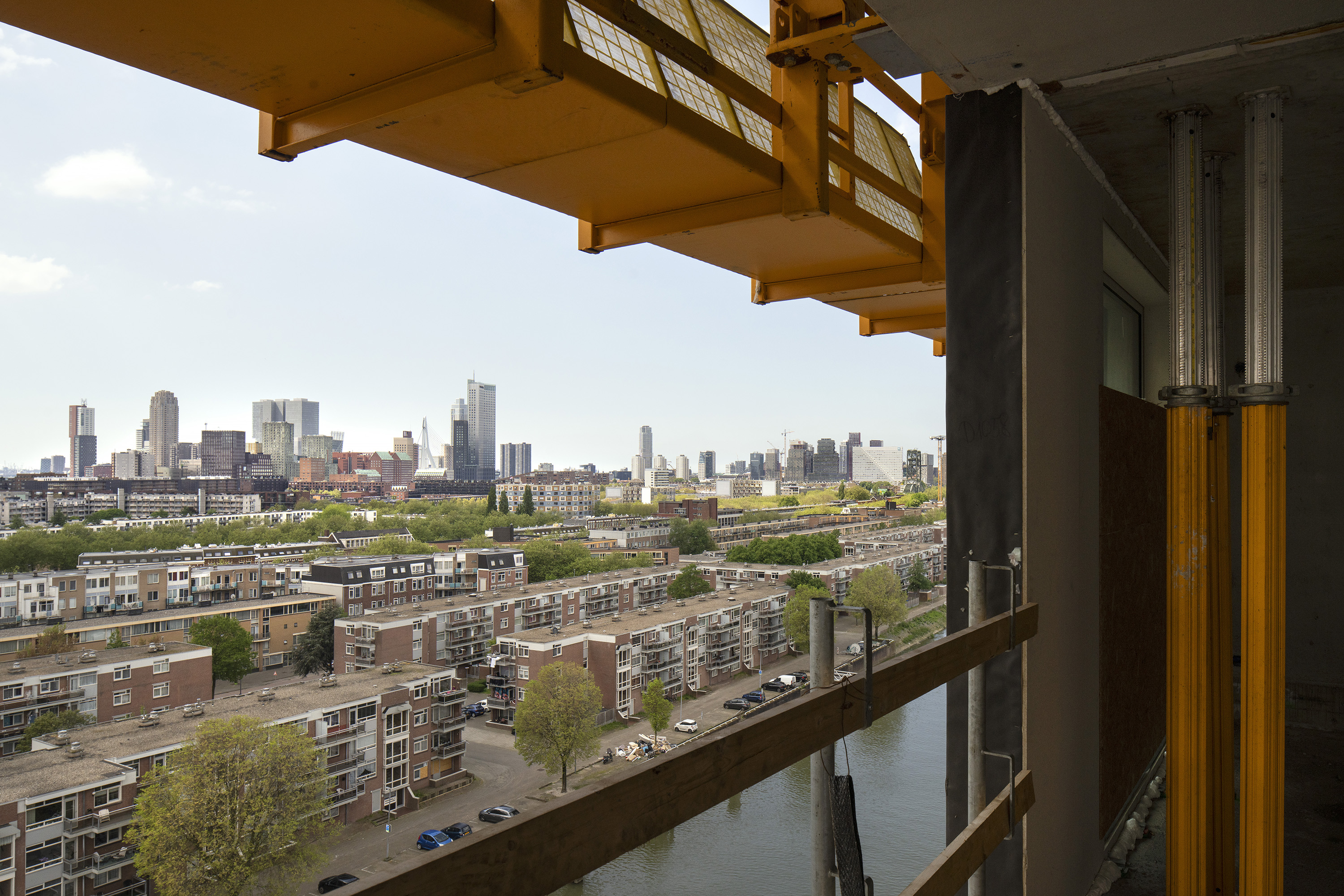 KCAP Progress Construction on the Piekstraat Tower, in Rotterdam